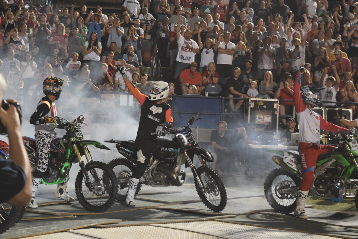 ‘Stadium of Fire’ returns for 2021 with fireworks, flying motorcycles ...